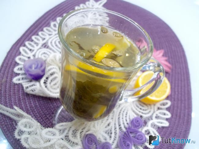 Зеленый чай: рецепт с кардамоном, лимоном и медом
